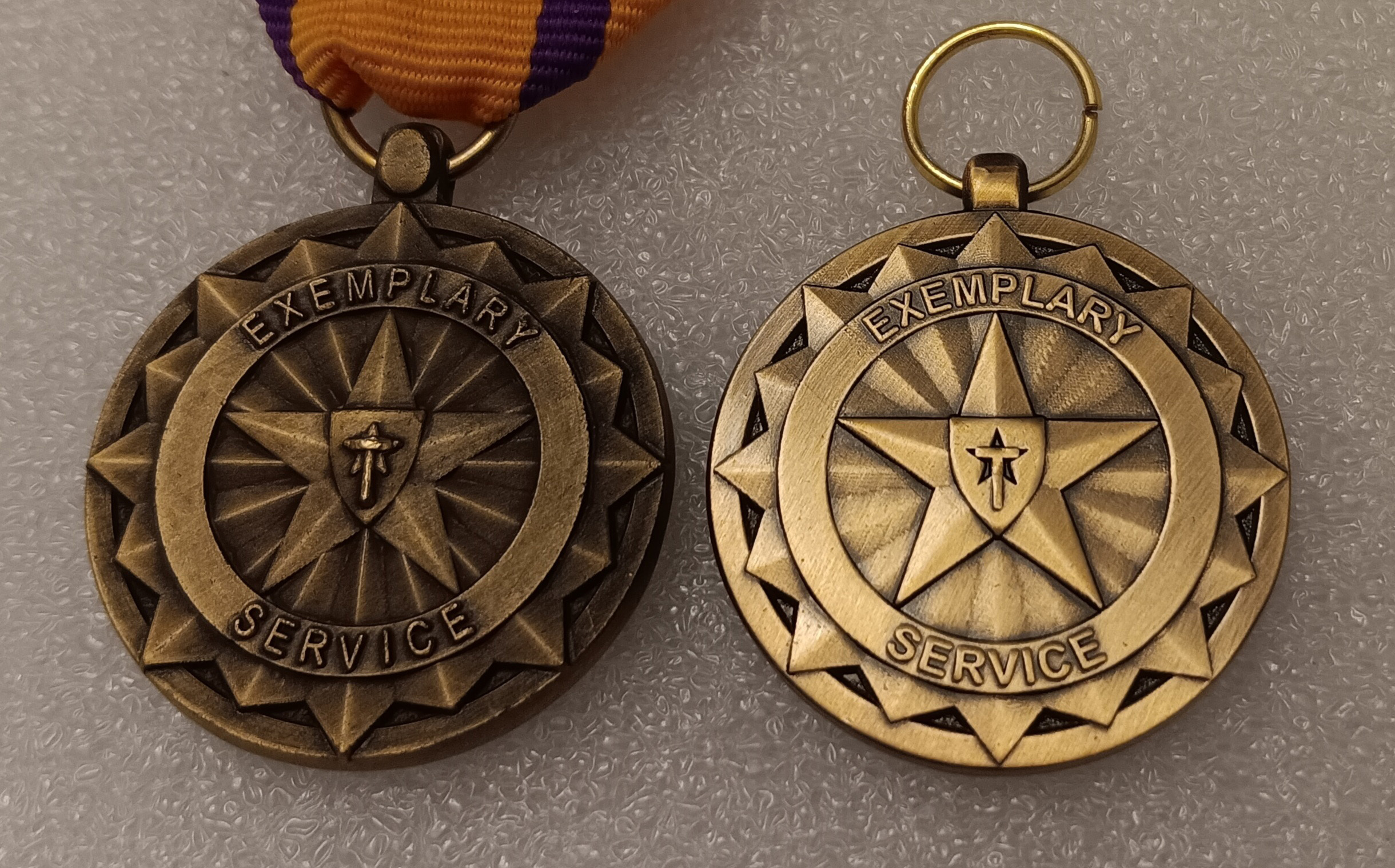 Texas State Guard Awards - UltraThin Ribbons & Medals